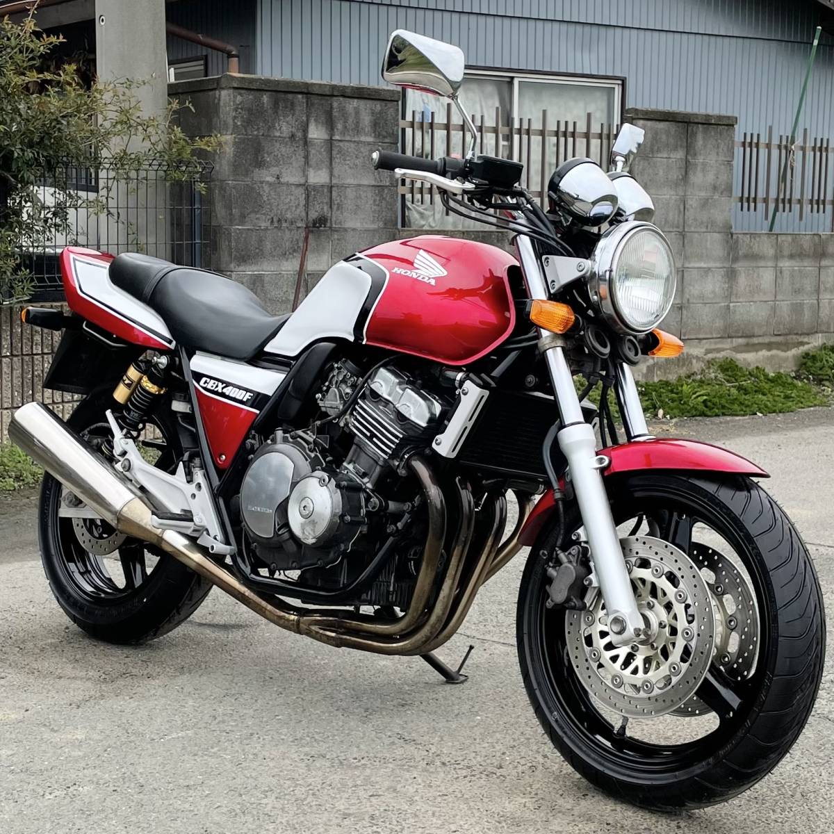 【目立った傷や汚れなし】CB400SF 実動 書類付き NC31 タイヤ前後新品 平成4年 絶版 旧車 ホンダ 検）CB GL GB CBX GSX FX XJ GP GPZ XJR ZRX ...