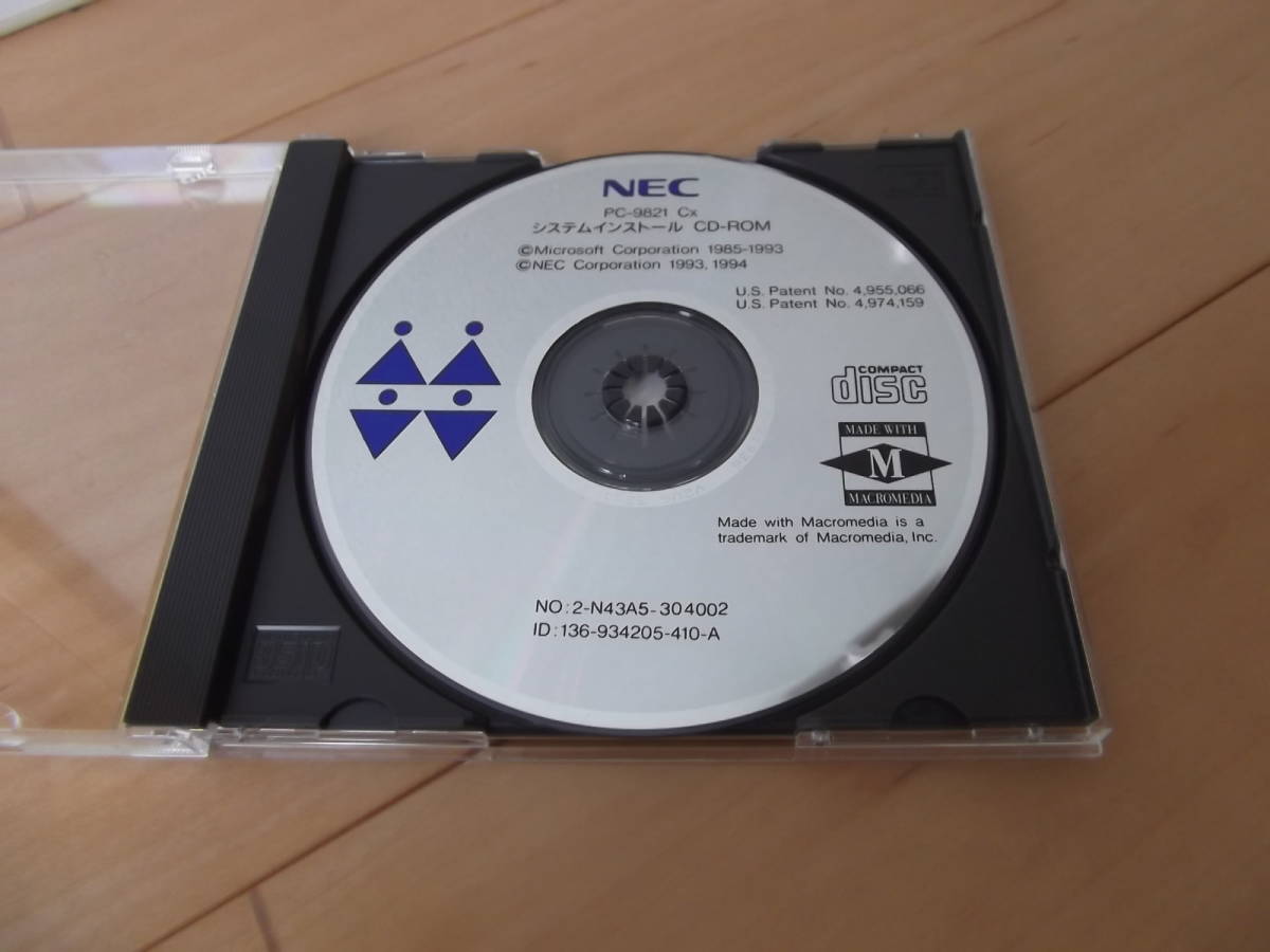 【目立った傷や汚れなし】【即決】NEC PC98マルチメディアパソコン PC-9821Cx CanBe（キャンビー） システムインストール ...