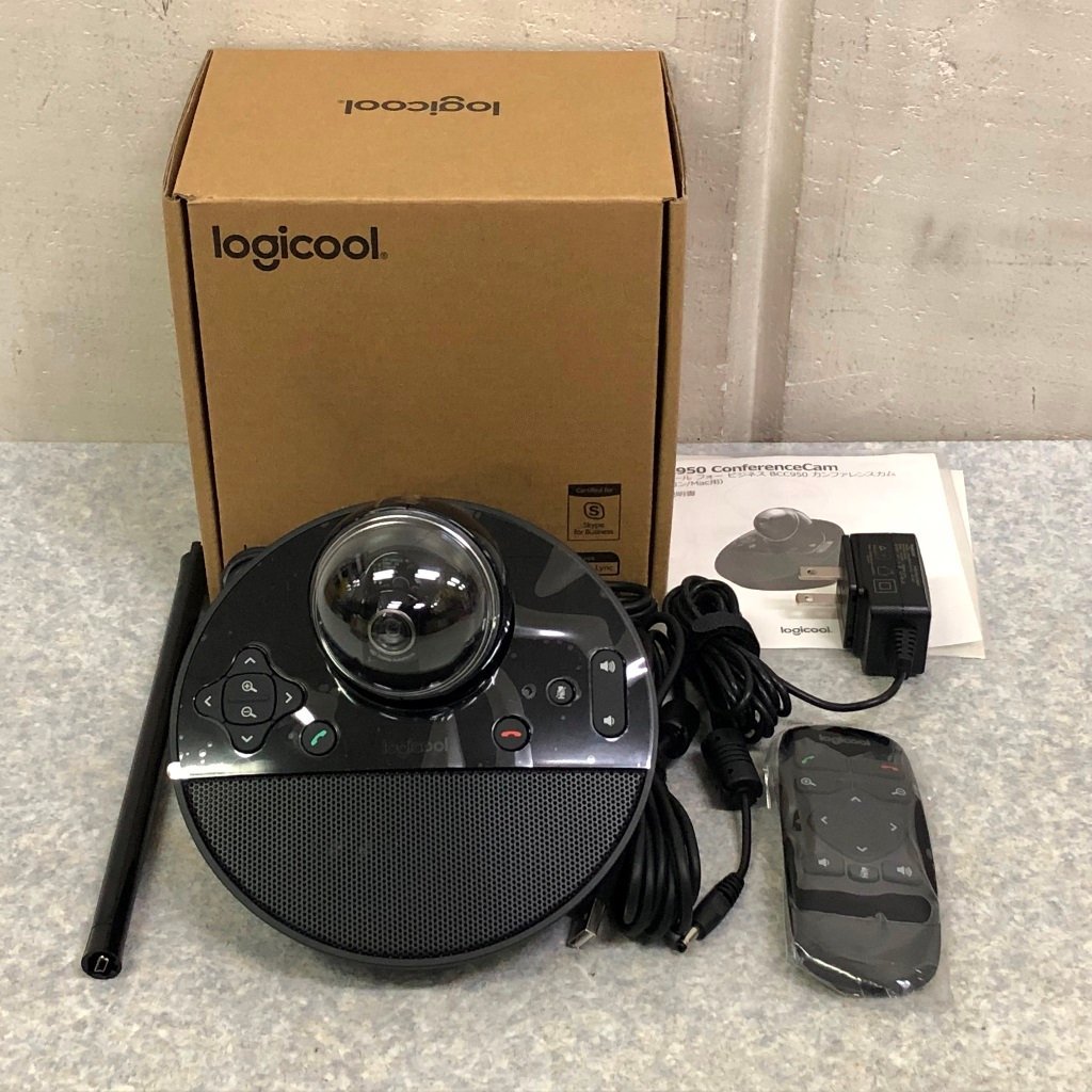 【目立った傷や汚れなし】★Logicool ロジクール フォー ビジネス BCC950 カンファレンスカム ウェブカメラ【42AY0328】の落札情報詳細 - Yahoo!オークション落札価格 ...
