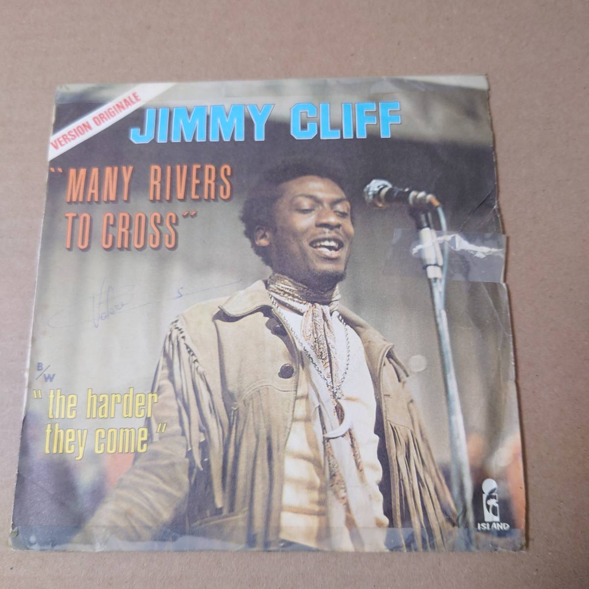 【目立った傷や汚れなし】★レア★ Jimmy Cliff - Many Rivers To Cross / No Apology // Island Records 7inch ...