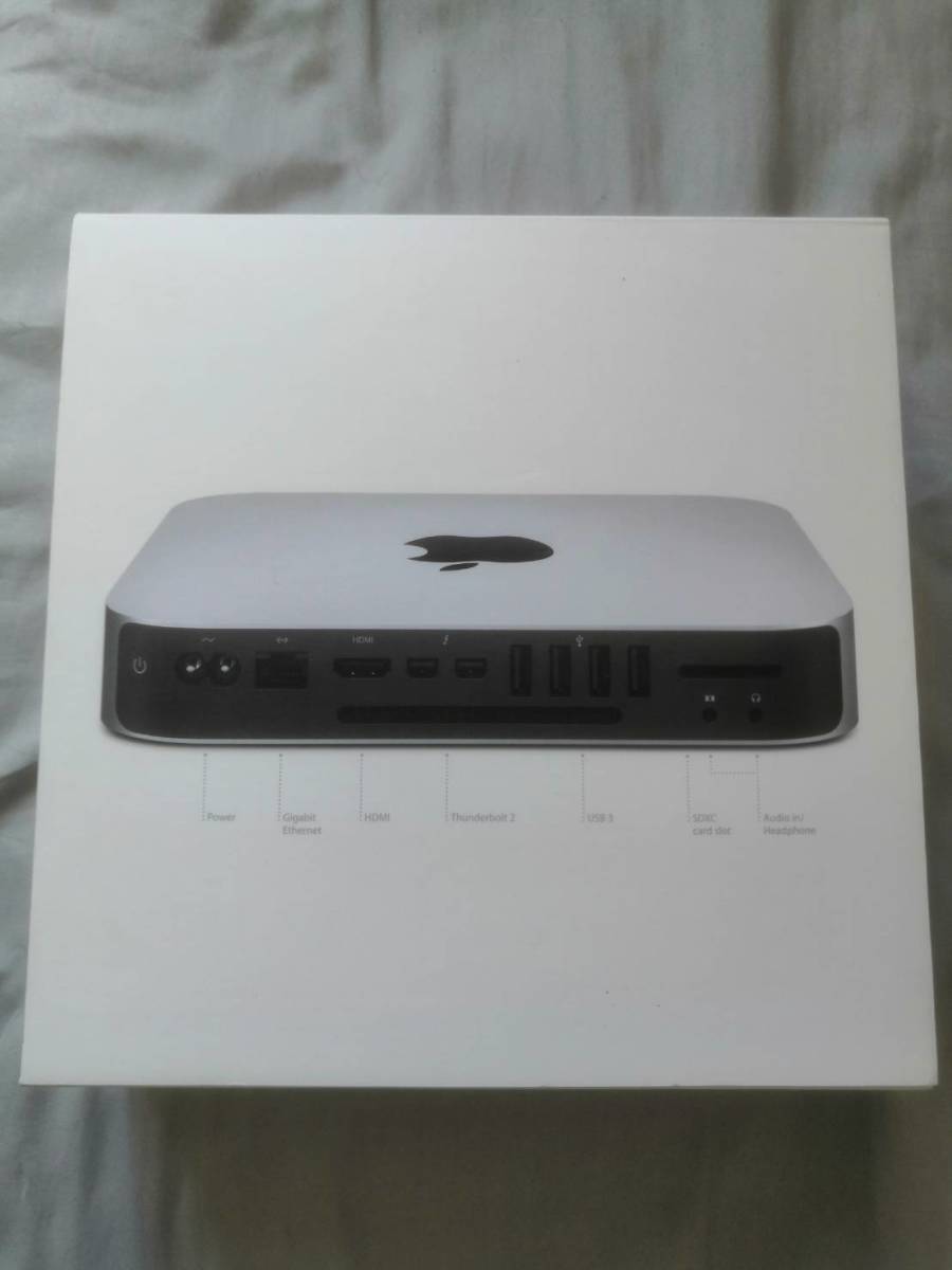 【やや傷や汚れあり】【高速カスタム】Mac mini Late 2014 2.6GHz Core i5 SSD 256GB メモリ 8GB MGEN2J/A Apple CTO A1347 ...