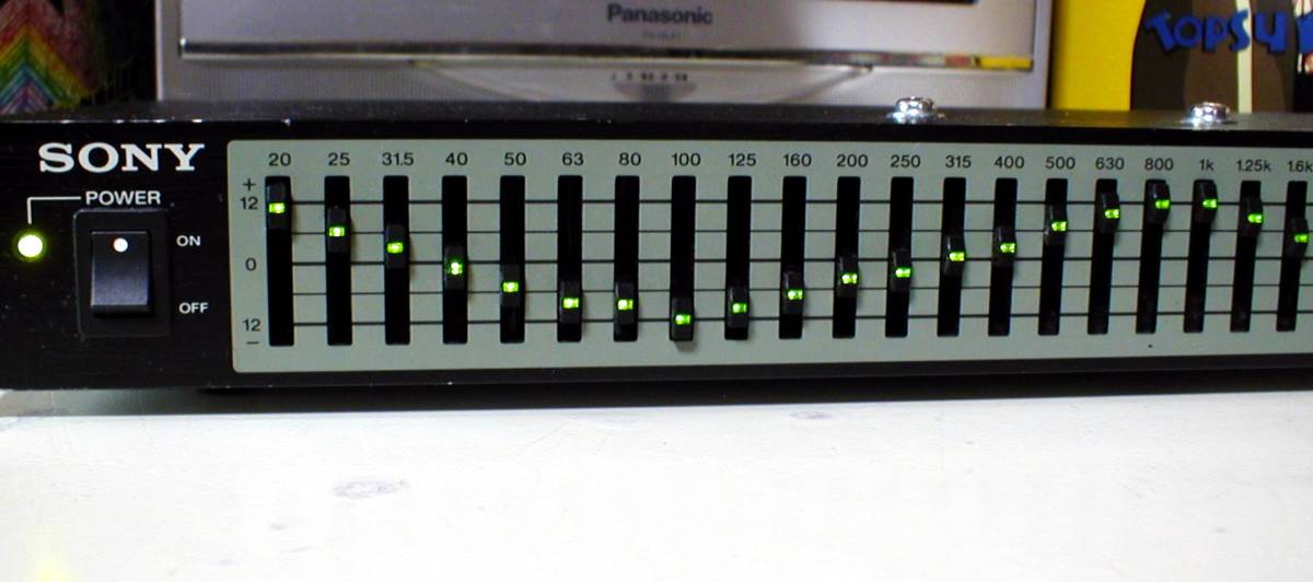【傷や汚れあり】SONY MU-E311 Professional 31band Graphic Equalizer 動作OK！ ソニー 20～20,000Hz 31素子 グラフィック ...