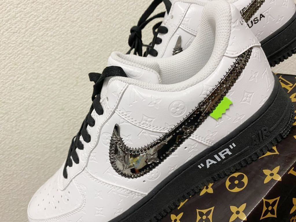 【未使用】ナイキエアフォースワン NIKE FORCE ルイヴィトン LV コラボスニーカー 29cmの落札情報詳細 - Yahoo!オークション落札価格検索 オークフリー