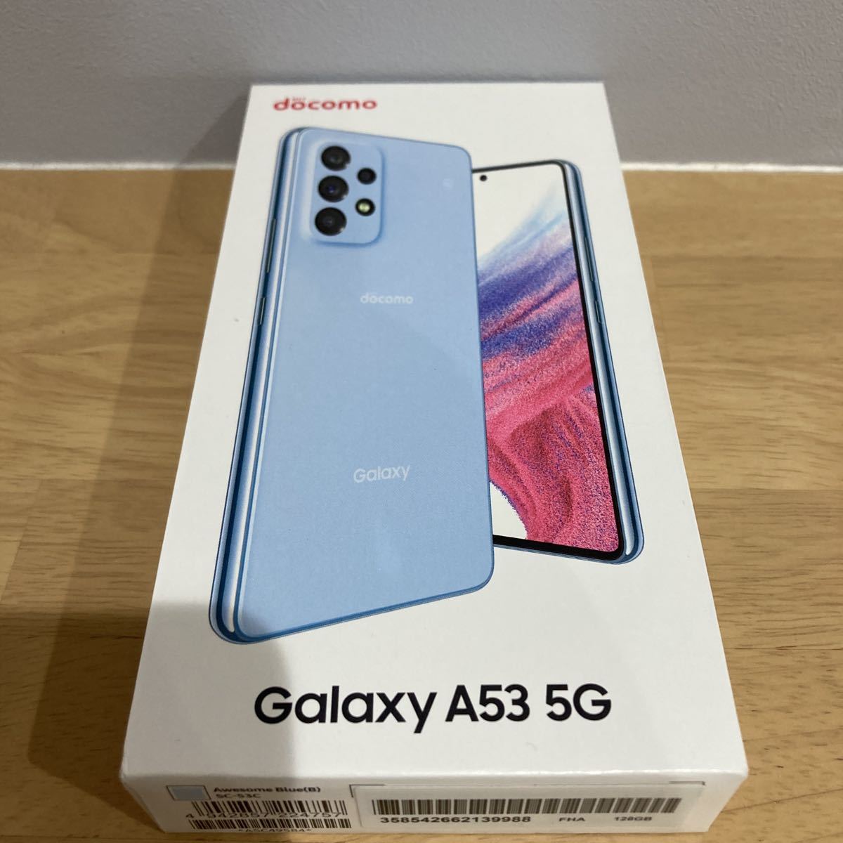 【未使用】新品未使用品 Galaxy A53 5G SC-53C awesome ブルー オーサムブルーdocomo ドコモ ネットワーク利用 ...