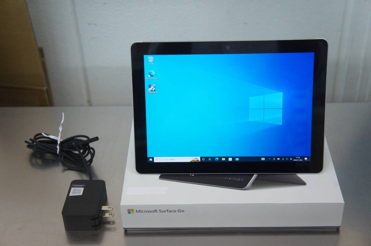 【目立った傷や汚れなし】中古 Win10 Microsoft Surface Go LTE Advanced KC2-00014 10インチ Pentium Gold-4415Y /8GB ...