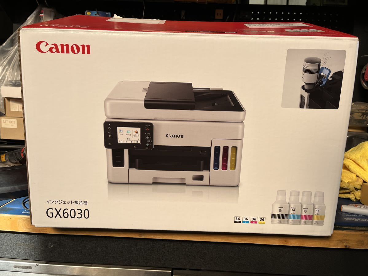 【未使用に近い】Canon 複合機 インクジェットプリンター キヤノン GX6030の落札情報詳細 - Yahoo!オークション落札価格検索 オークフリー