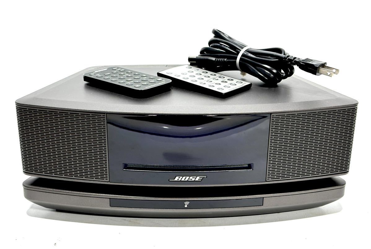 【やや傷や汚れあり】BOSE WAVE music system IV ウェーブミュージックシステムIV 412634-SM2 リモコン付 ...