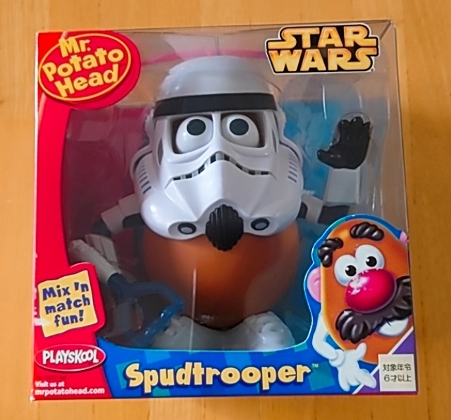 【目立った傷や汚れなし】STAR WARS★Mr.Potato Head Spudtrooper★ミスターポテトヘッド スパッドトルーパー★スターウォーズプレイスクールの落札情報詳細 ...