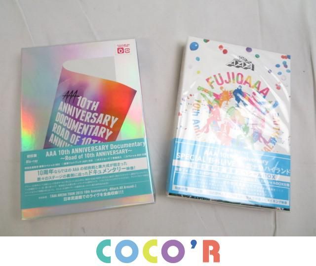 【目立った傷や汚れなし】【同梱可】美品 AAA Blu-ray 10th Anniversary SPECIAL 野外LIVE in 富士急ハイランド 初回盤等2点グッズセットの落札情報詳細 ...
