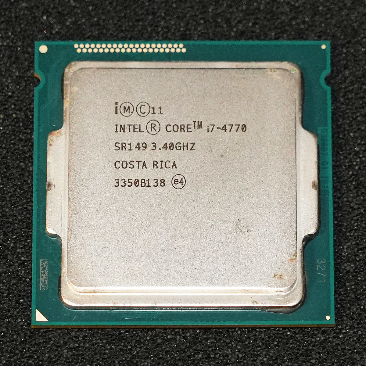 【やや傷や汚れあり】Intel Core i7 4770 SR149 (LGA1150 3.4GHz 8M HD4600 84W Haswell)の落札情報詳細 - Yahoo!オークション ...