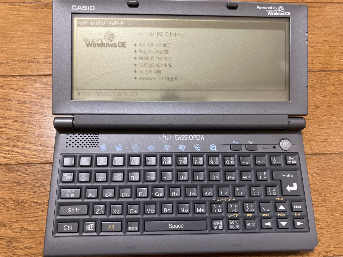 【全体的に状態が悪い】CASSIOPEIA A-60 ★カシオペア★CASIO★Windows CE ★PDA★ポータブルPCの落札情報詳細 ...
