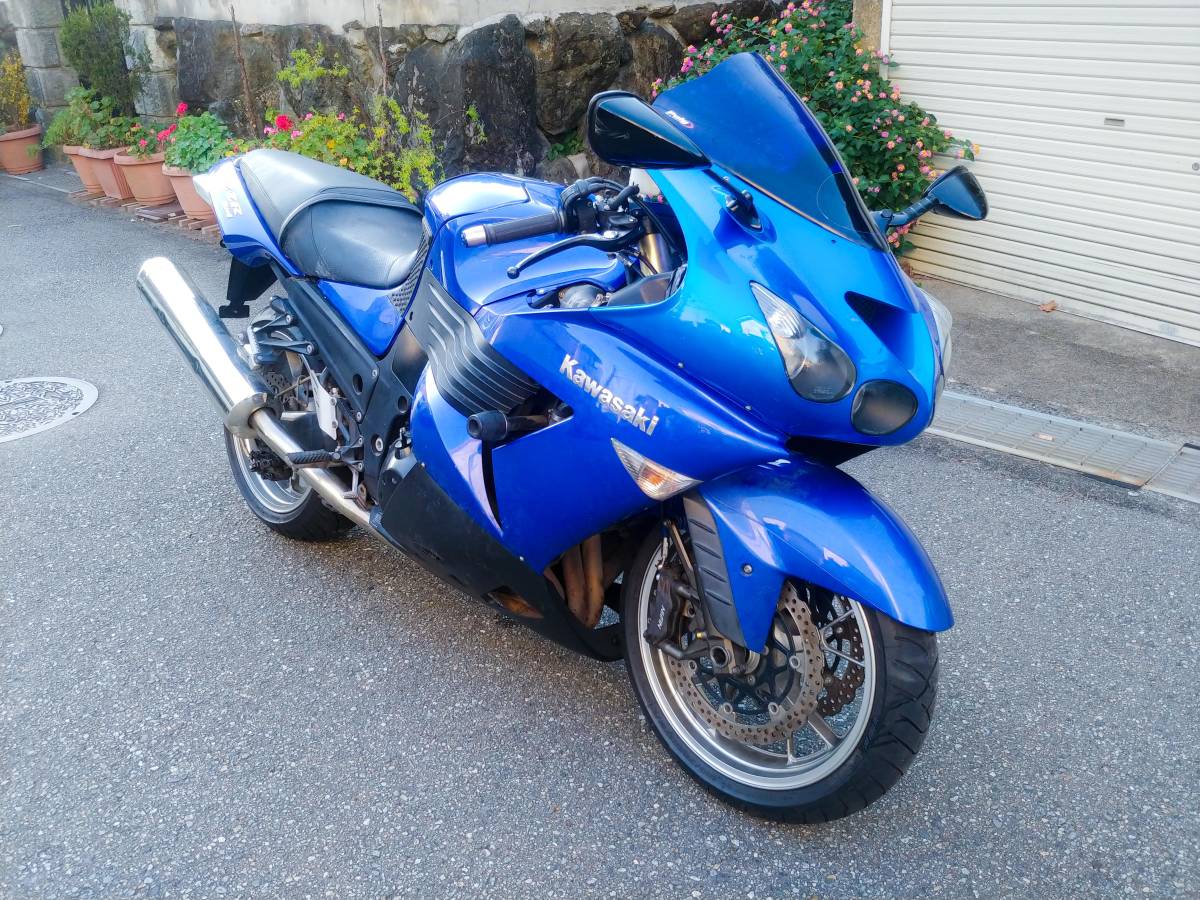 【傷や汚れあり】ZZR1400 (ZX-14) 車検令和6年11月まで 大阪 (ZX-14R ZX-12R ZX-10R ZZR1100 ZZR1200 GSX1300R CBR1100xx ...