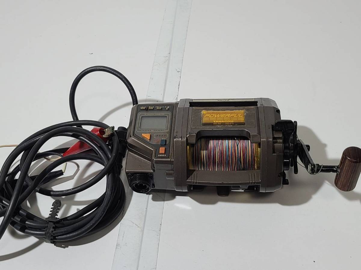 【傷や汚れあり】1116-09 Daiwa ダイワ Four Speed 4スピード POWERFUL TANACOM パワフルタナコン SS-80 電動リール 釣り具 コード付属の落札情報 ...
