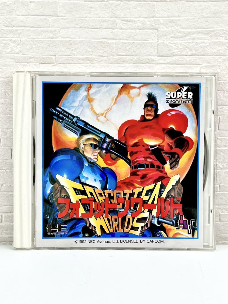 【やや傷や汚れあり】100円〜PCエンジン CD フォゴットンワールド PC Engine CD-Rom Forgotten Worlds ...