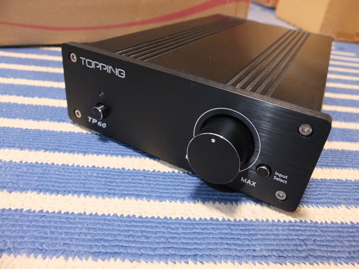 【目立った傷や汚れなし】電源付 美品 ワンオーナ－ Topping TP-10 Mark2 トッピング Tripath トライパス ...