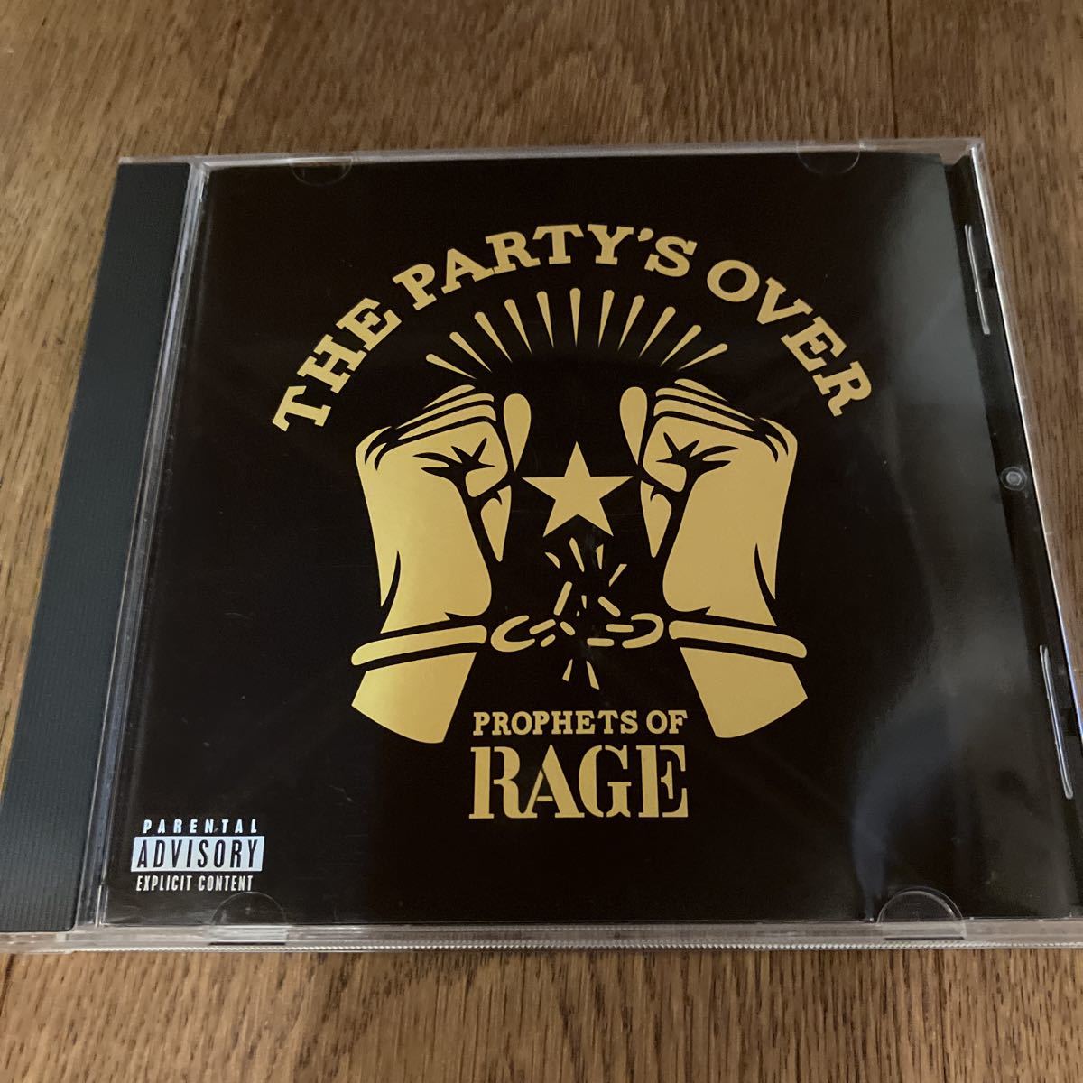 【目立った傷や汚れなし】【輸入盤】 PROPHETS OF RAGE THE PARTY'S OVER レイジアゲインストマシーン ...
