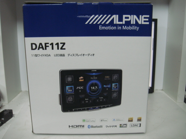 【未使用に近い】即決！アルパイン 11インチディスプレーオーディオ DAF11Zの落札情報詳細 - ヤフオク落札価格情報 オークフリー