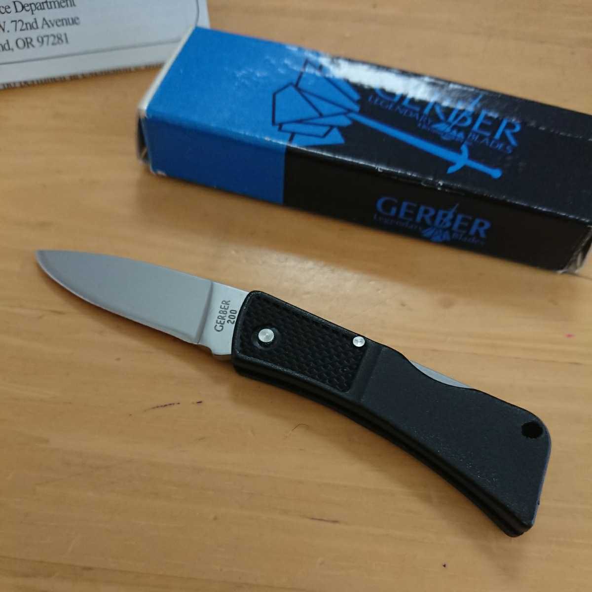 【未使用】GERBER MICRO LST MODEL 200 BLACK です。の落札情報詳細 - ヤフオク落札価格情報 オークフリー
