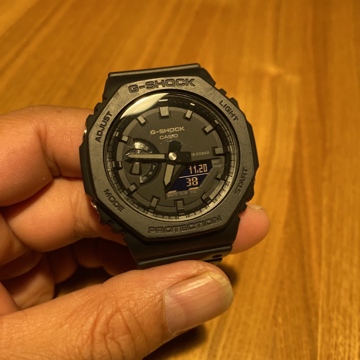 【目立った傷や汚れなし】g Shock Casio Ga 2100 予備クリアバンド付きの落札情報詳細 ヤフオク落札価格検索 オークフリー