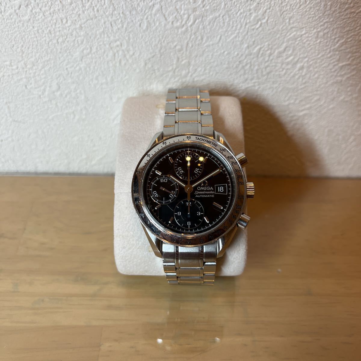 【傷や汚れあり】★希少品★OMEGA オメガ speed master automatic スピードマスター 自動巻き メンズ 時計 動作確認 ...