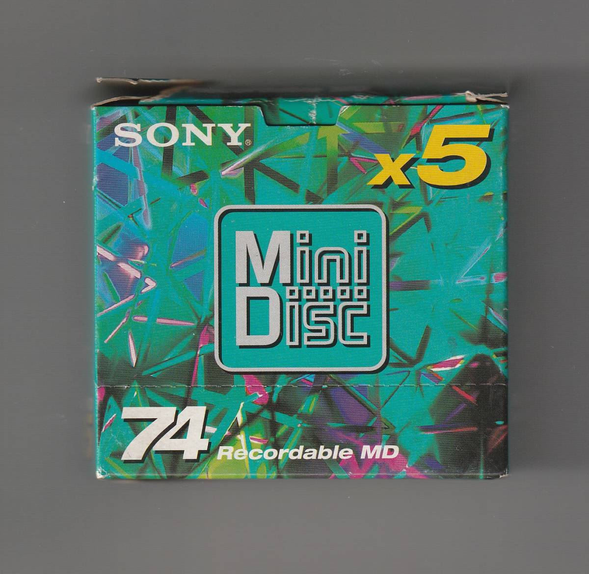 【未使用】MD ミニディスク 未開封品「SONY Recordable MD 74 5枚セット 型番＝MDW74AN J」の落札情報詳細 ...