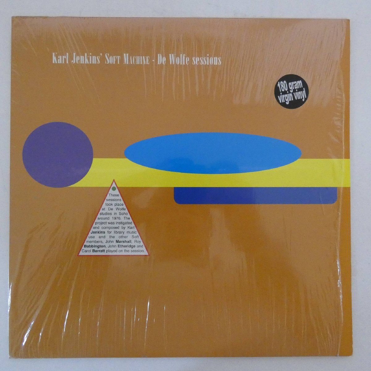 【やや傷や汚れあり】46002378;【伊盤/高音質180g重量盤/シュリンク】Karl Jenkins' Soft Machine / De ...