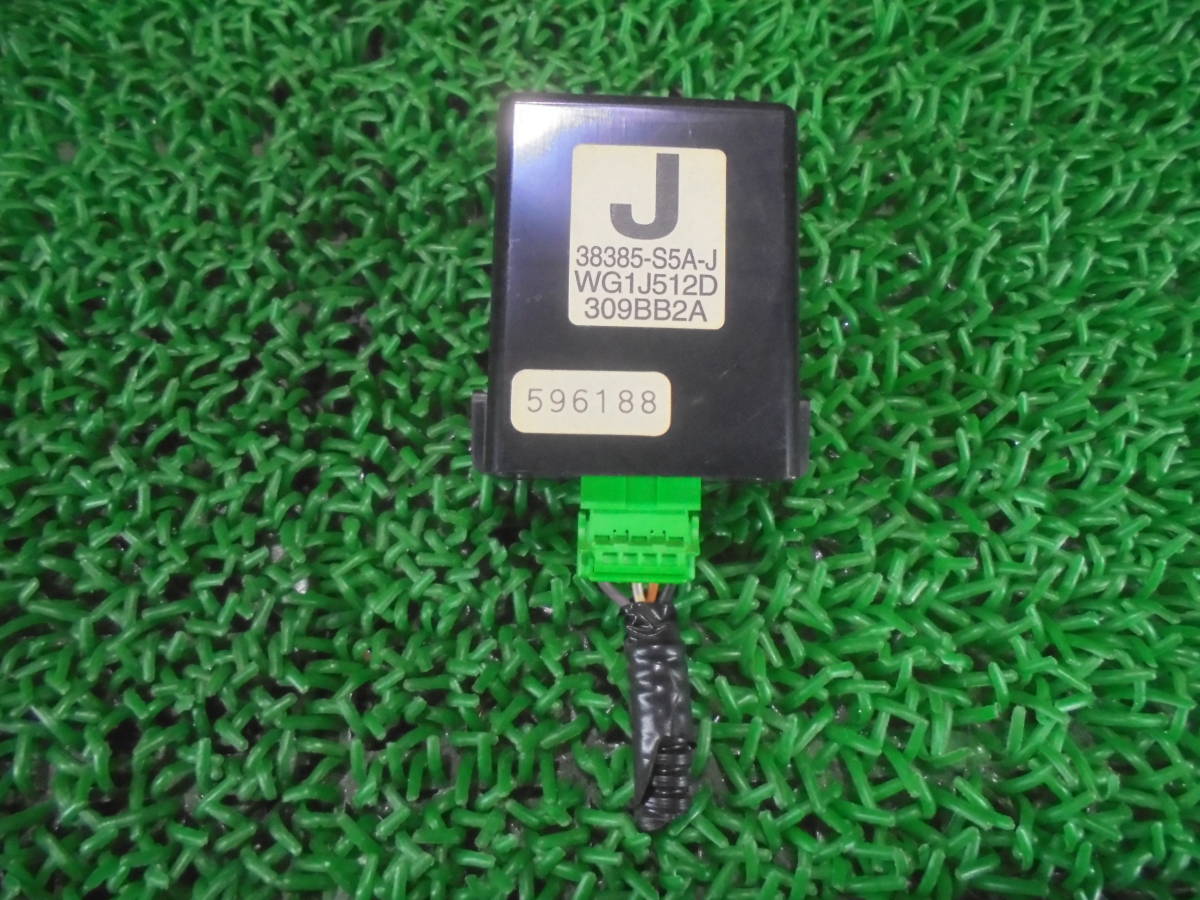 【A39566】ライフ JC1 キーレスレシーバーCPU 38385-S5A-J の落札情報詳細| ヤフオク落札価格情報 オークフリー