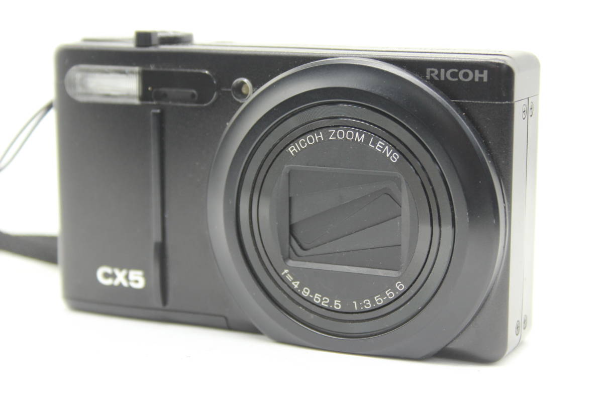 【目立った傷や汚れなし】★良品★ リコー Ricoh CX5 ブラック 10.7x Optical Wide Zoom Lens バッテリー付き コンパクトデジタルカメラ 9638 の落札情報 ...