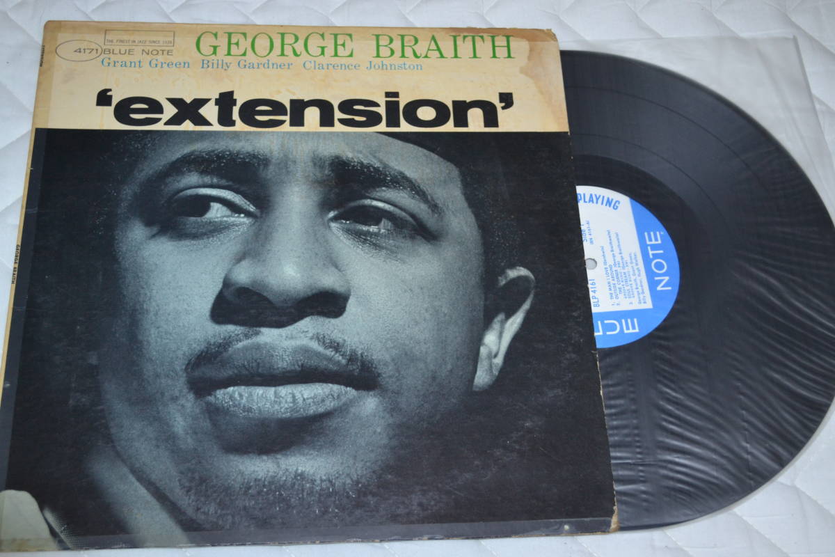 【傷や汚れあり】12(LP) GEORGE BRAITH 'EXTENSION' USオリジナル BLUE NOTE USA NEW YORK モノラル ヴァン・ゲルダ―刻印 Pマークの落札 ...