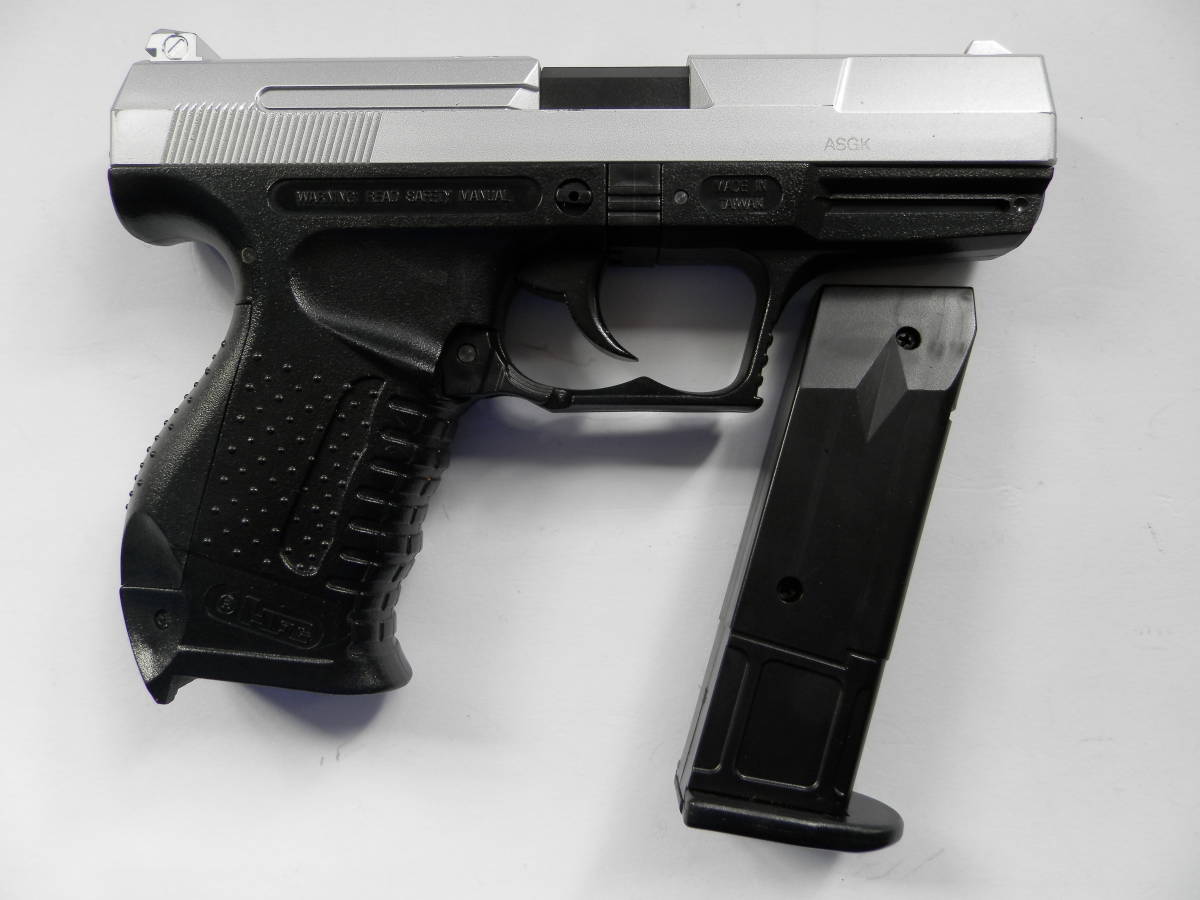 【傷や汚れあり】★発射可能★送料520円★ASGK HFC M-トレーディング ワルサーP99風 台湾製 エアコッキングガン シルバースライド (難あり)の落札情報詳細 - Yahoo ...