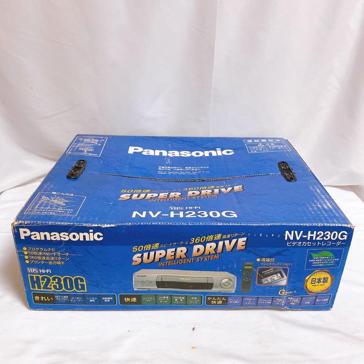 【未使用】【未使用】Panasonic パナソニック VHSビデオデッキ NV-H230Gの落札情報詳細 - Yahoo!オークション落札価格検索 オークフリー