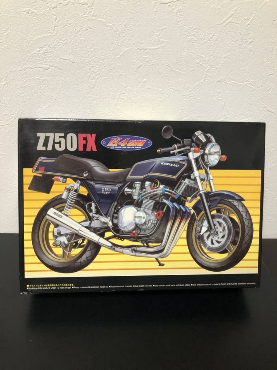 【未使用に近い】Z750FX Kawasaki 1/12 バイク オートバイ カスタム カワサキ アオシマ タミヤ ハセガワ ネイキッド の落札情報詳細| ヤフオク落札価格情報 オークフリー