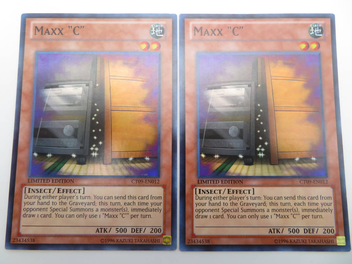 【傷や汚れあり】CA-481 遊戯王 英語版 増殖するG/Maxx "C" CT09-EN012 スーパーレア 2枚セット 中古品の落札情報 ...