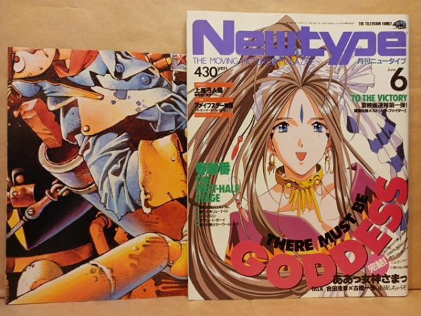 【目立った傷や汚れなし】月刊ニュータイプ Newtype 1994年6月号 付録有／ああっ女神さまっ/逮捕しちゃうぞ/Gガンダム/リューナイト/ファイブスター物語永野護の落札情報詳細 ...