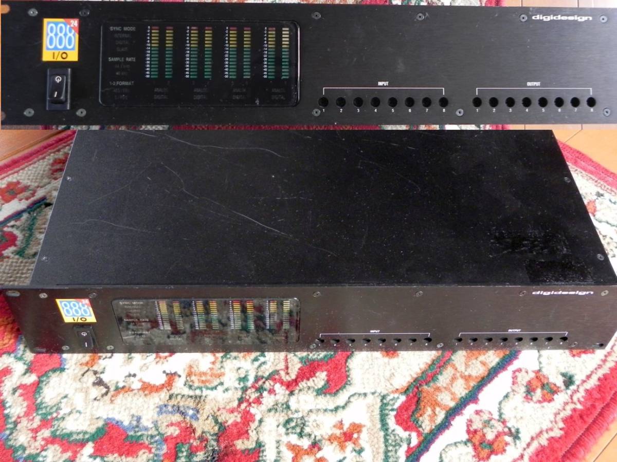 【やや傷や汚れあり】Digidesign 888/24 I/O Audio Interface MH068の落札情報詳細 - ヤフオク落札価格 ...