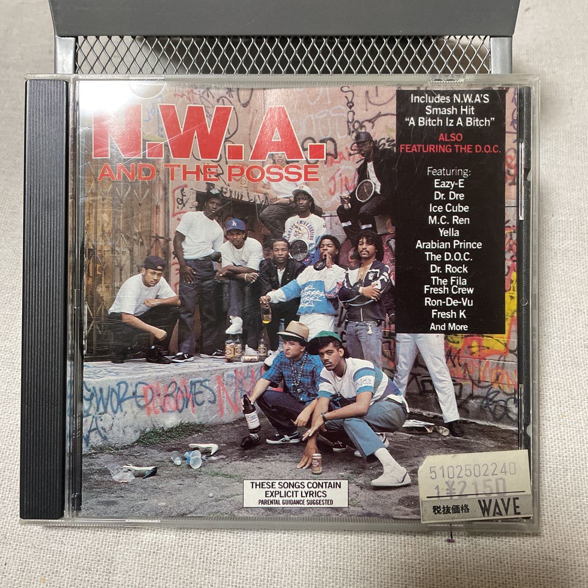 【やや傷や汚れあり】N.W.A. and the posse ruthless g-rap CD ICE CUBE wazy-e dr.dre ...