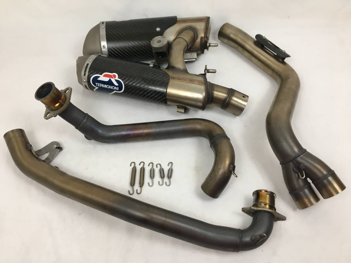 【目立った傷や汚れなし】 N09 売切り! 美品 ハイパーモタード 796 1100 ドゥカティパフォーマンス テルミニョーニ カーボン ...