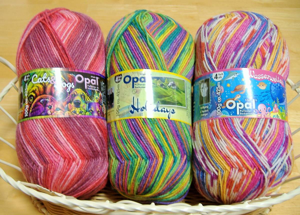 【未使用】2＊最新色・新色＊♪ソックヤーン【opal (オパール) 3玉組】11230・11242・11141の落札情報詳細 - ヤフオク落札価格検索 オークフリー
