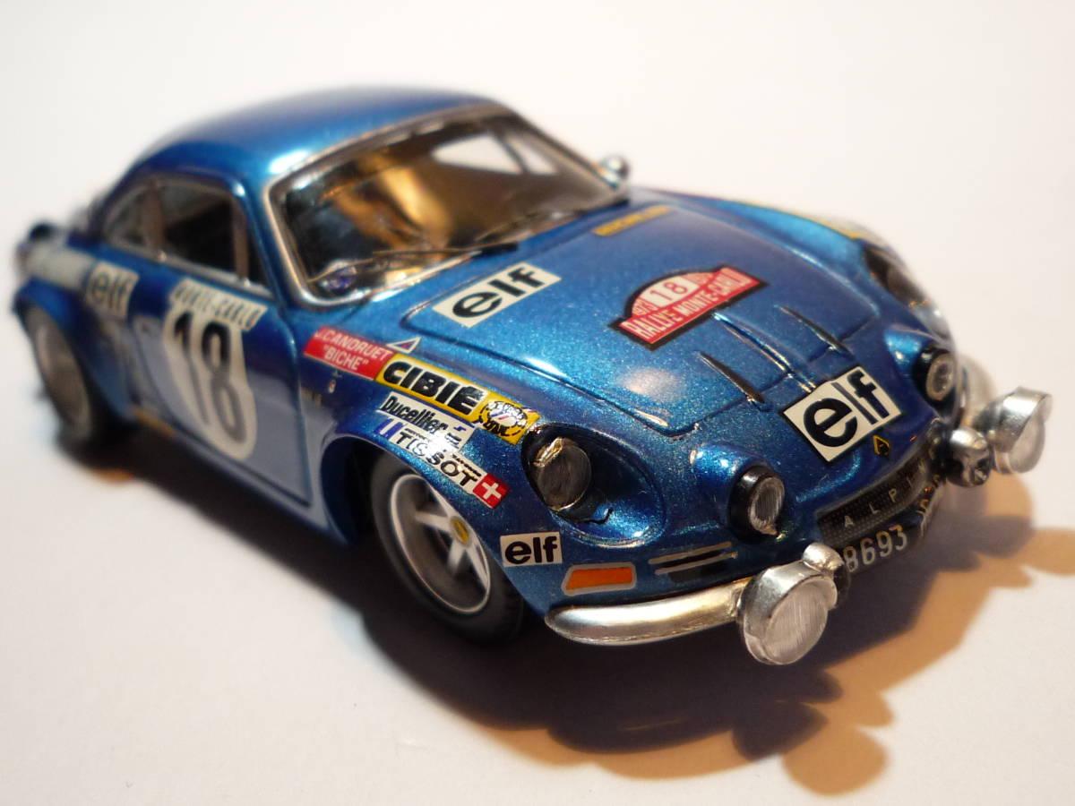 【目立った傷や汚れなし】36633 Trofeu/トロフュー Alpine Renault A110 '73 アルピーヌ ルノー ＃18 ...