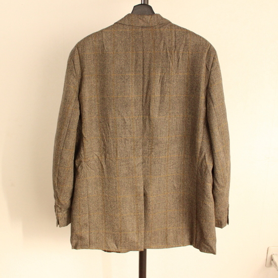 【やや傷や汚れあり】E576 90sビンテージ CHAPSラルフローレン ウール テーラードジャケット 1990年代製 表記42サイズ アメカジ トラッド アンティーク 80s 70sの落札 ...