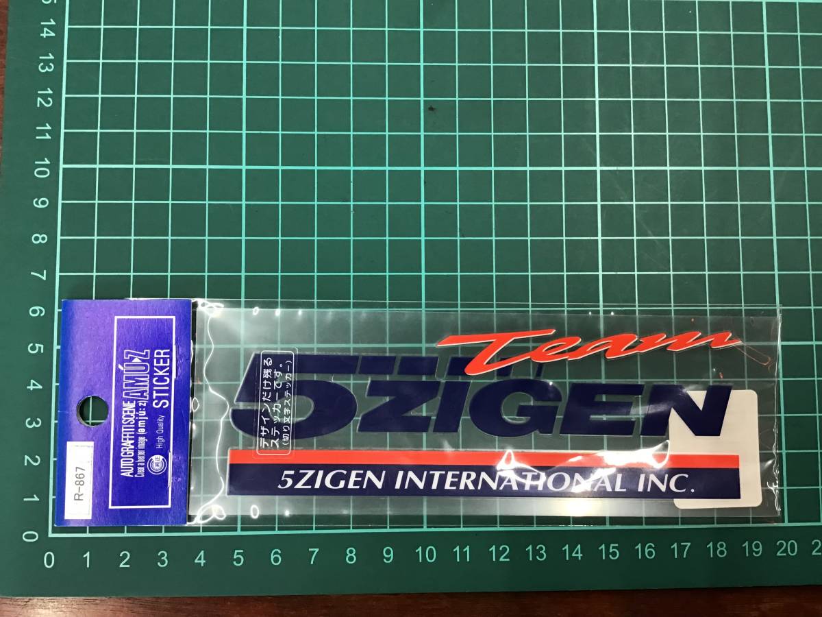 【未使用】5ZIGEN ステッカー 純正ステッカー 切文字 ネイビー 小 東洋マーク 日本製の落札情報詳細 - ヤフオク落札価格検索 オークフリー