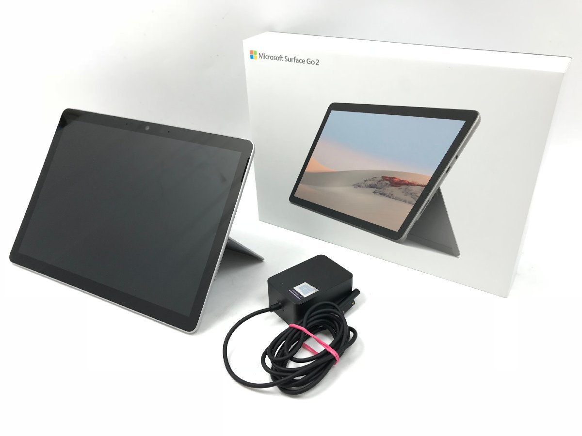 【目立った傷や汚れなし】極美品 Microsoft マイクロソフト Surface Go2 タブレットPC 10.5インチ Pentium CPU 4425Y 8GB SSD128GB STQ ...