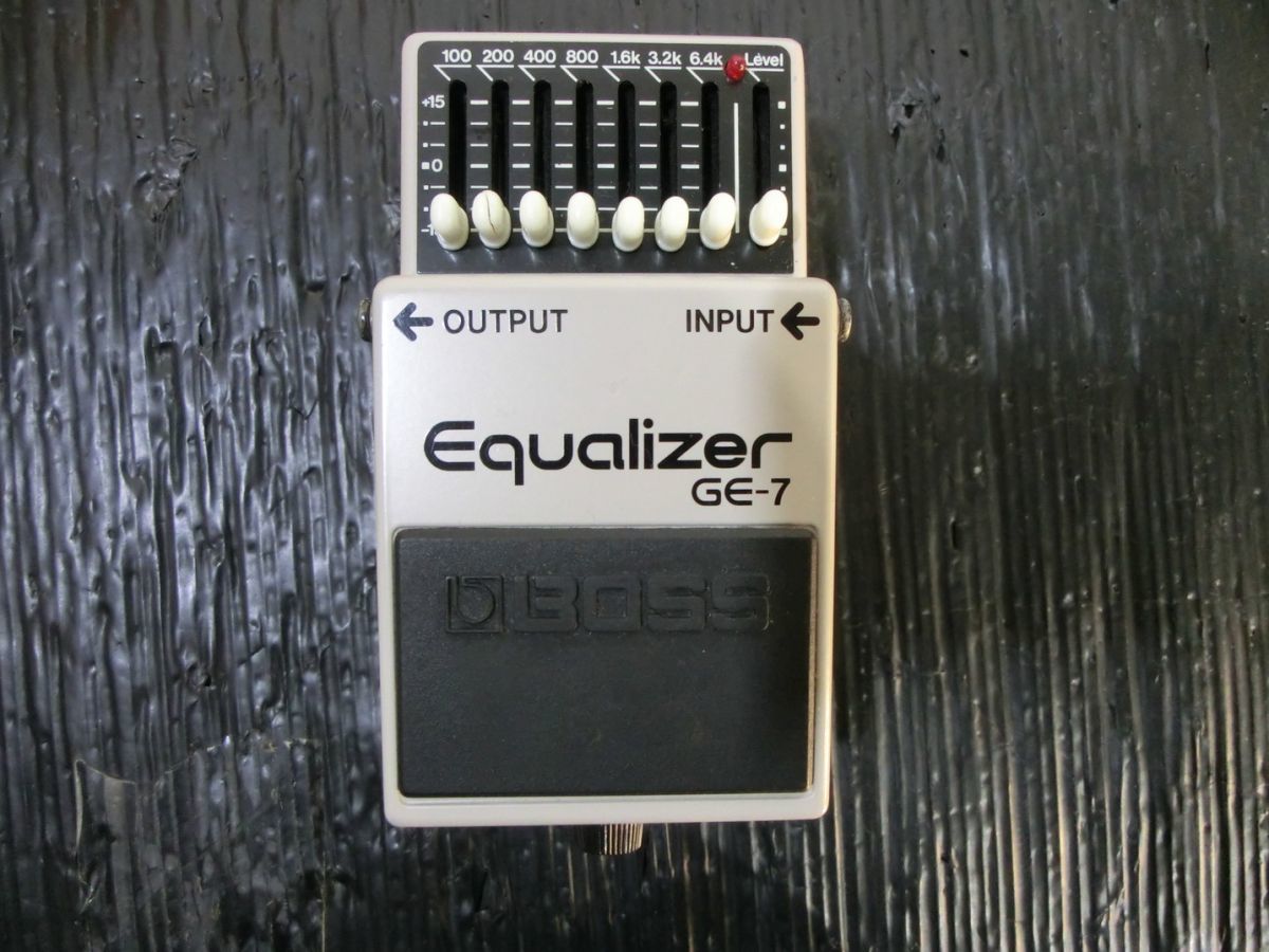 【傷や汚れあり】T【Z6-39】【60サイズ】BOSS/ギター用/Equalizer/イコライザー/GE-7※動作未確認・ジャンク扱い・傷・汚れ有の落札情報詳細 - ヤフオク落札価格検索 オークフリー
