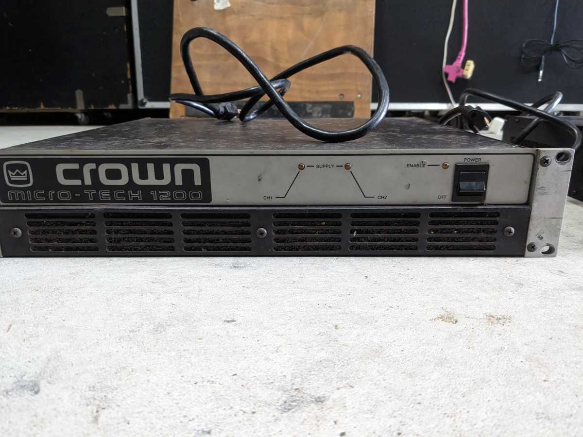 【傷や汚れあり】CROWN MICRO TECH 1200の落札情報詳細 - ヤフオク落札価格検索 オークフリー
