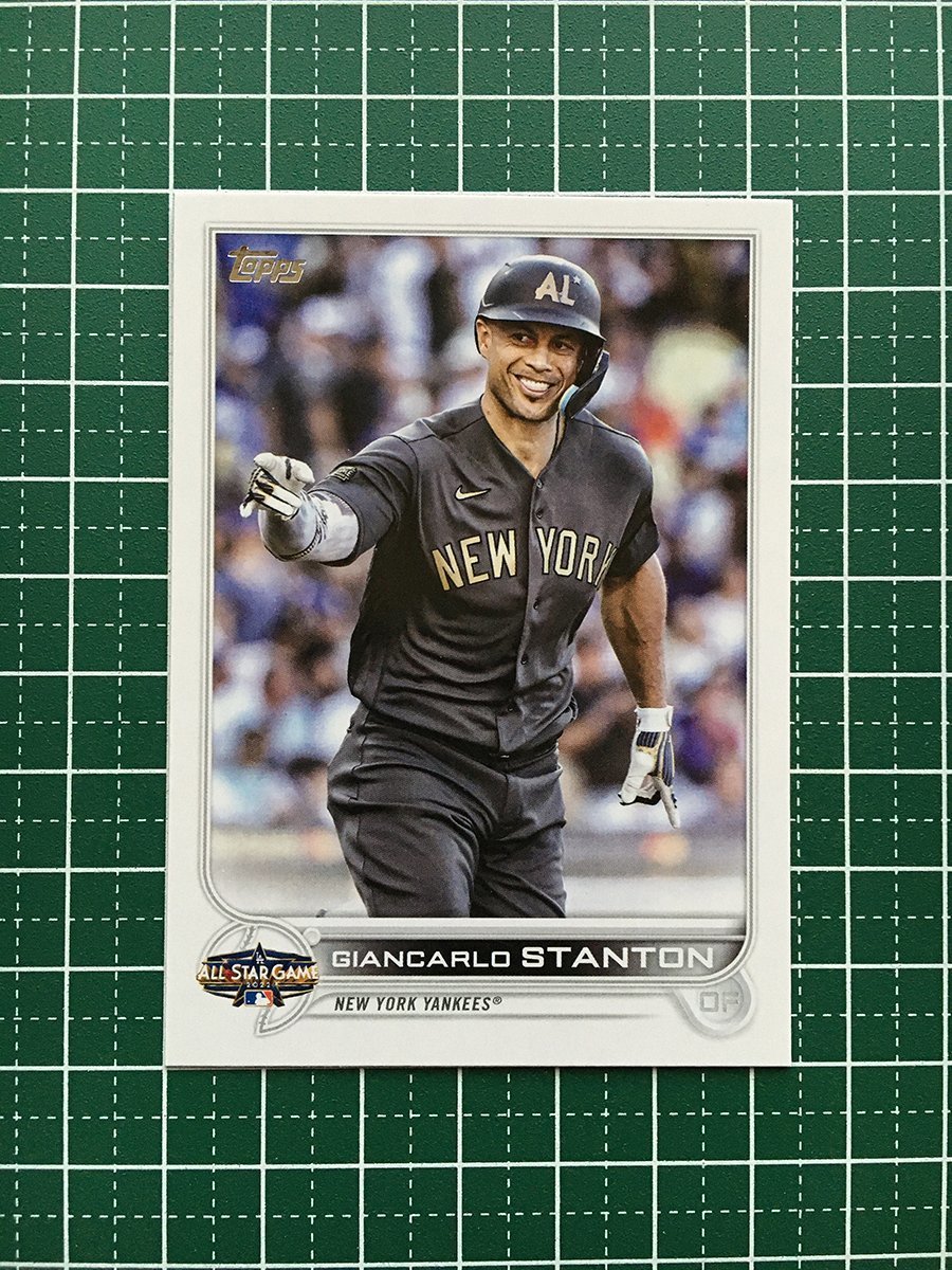 【目立った傷や汚れなし】 TOPPS MLB 2022 UPDATE #ASG-20 GIANCARLO STANTON[NEW YORK YANKEES]インサートカード「2022 MLB ...