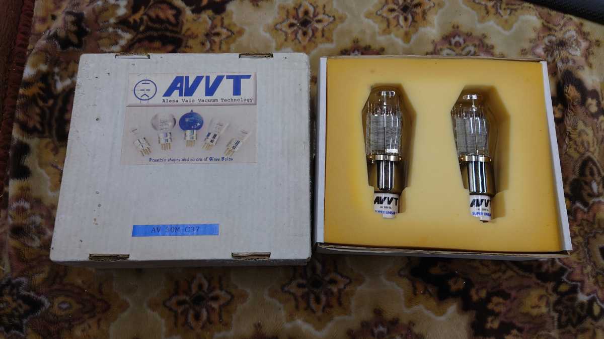 【未使用に近い】真空管 AVVT AV 30B SL SUPER LINEAR 未使用品？の落札情報詳細 - ヤフオク落札価格検索 オークフリー