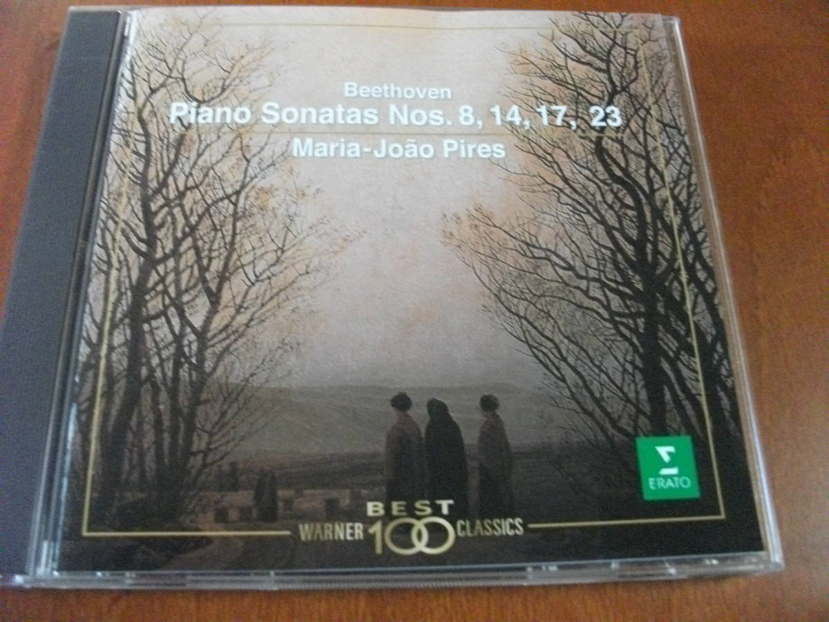 【目立った傷や汚れなし】【cd】マリア・ジョアン・ピリス ベートーヴェン ピアノ・ソナタ 第8番 「悲愴」、第14番「月光」、第17番