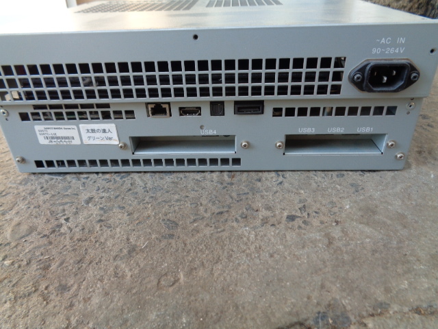 【やや傷や汚れあり】ナムコ システム357C 太鼓の達人 グリーンVer （ドングルはつきません）立ち上げ動作確認までは行っておりますが ...