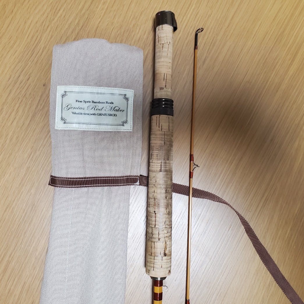 【目立った傷や汚れなし】GENIUS ROD MAKER VERTIGO SHADOW 8.6フィート 6番 ぺゾン＆ミッチェル Pezon ...