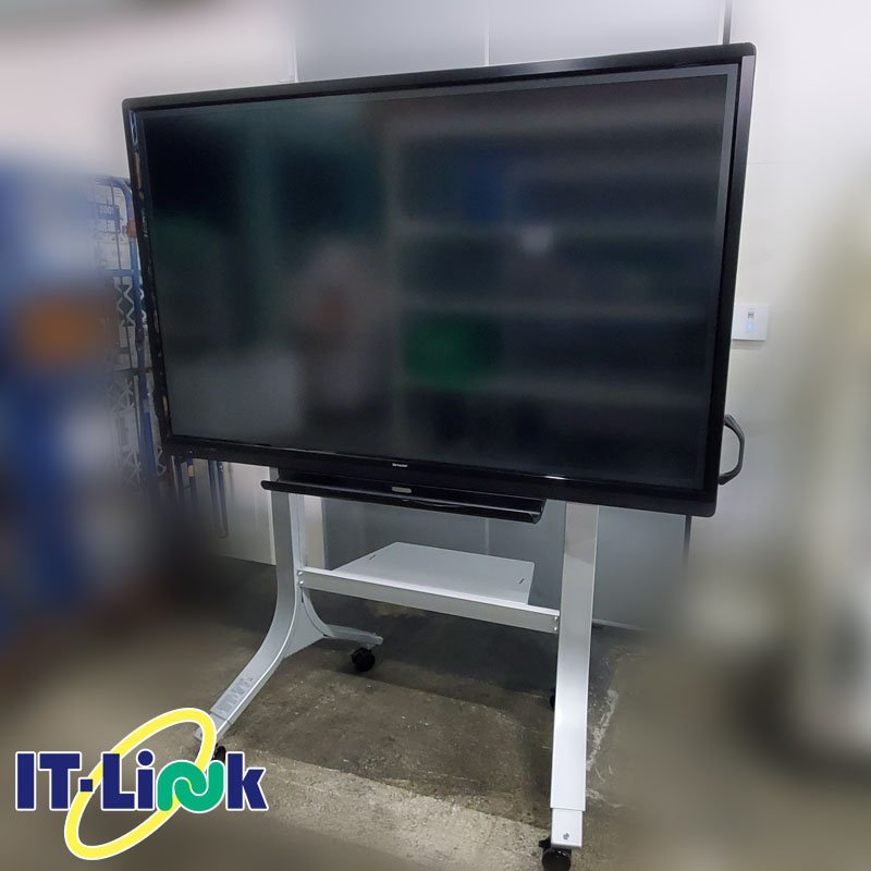 【目立った傷や汚れなし】 70インチ電子黒板 SHARP [BIGPAD]タッチディスプレイ PN-L703W +スタンド/1920x1080/ペンあり/直接引き渡しのみ/1215-S の落札 ...